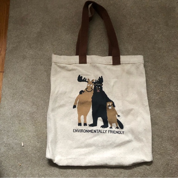 Bags | A Moose A Bear A Beaver Could This Bag Be Anymore Canadian ...